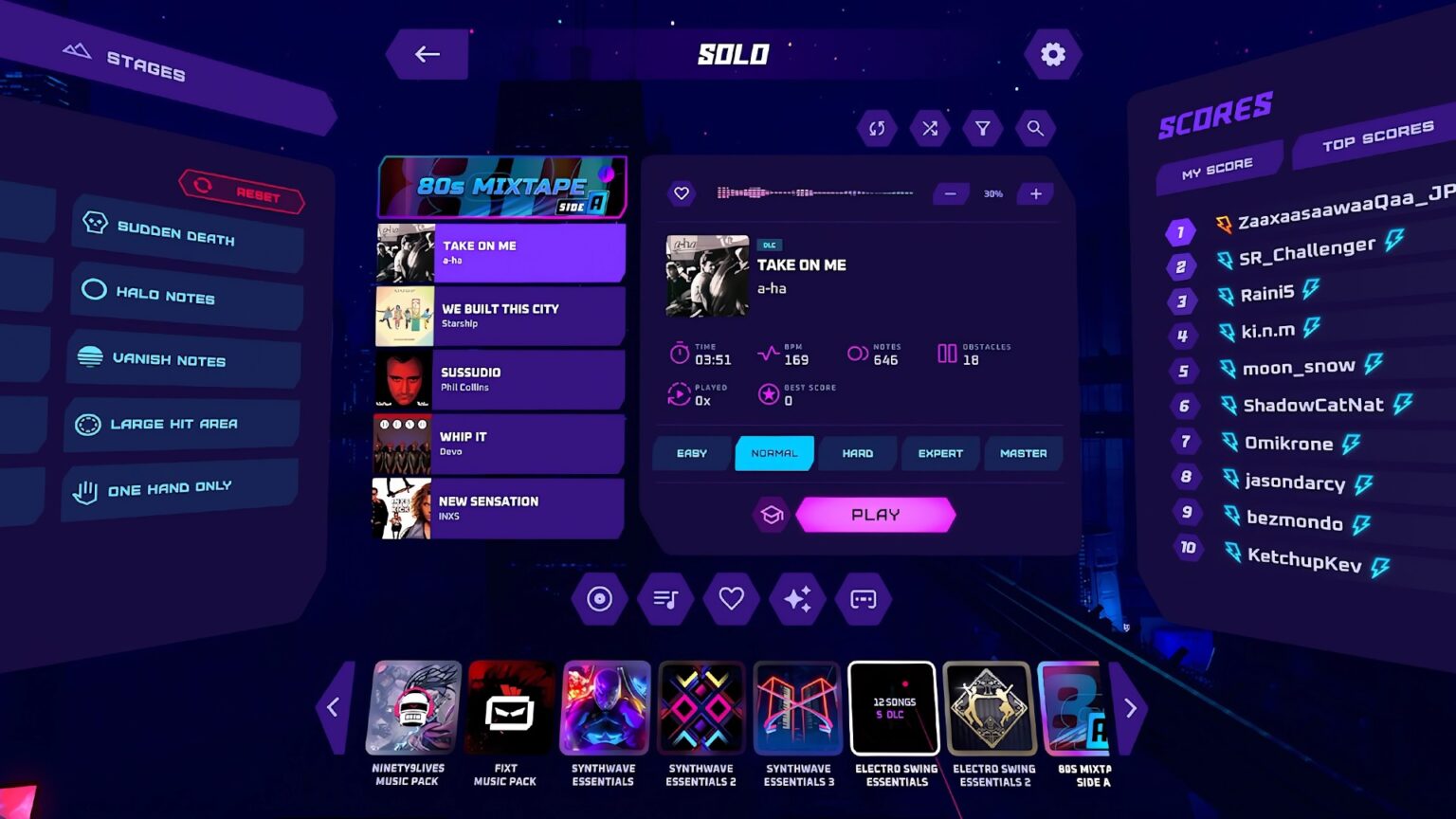 A New Look, An Easier Way to Find Features in Synth Riders - Synth Riders